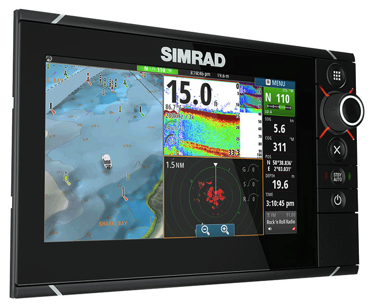SIMRAD NSS12 evo2 KOMBOSEADE